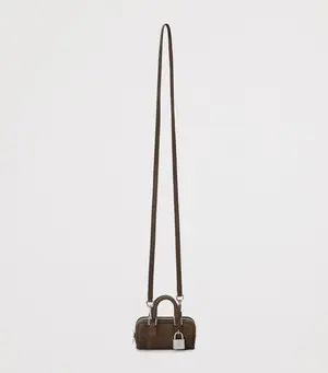Loewe Mini Amazona Nano Top-handle Bag - Grey