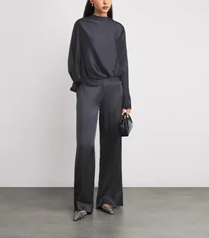Staud Silk-blend Phoebe Top