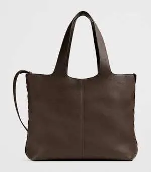 Bottega Veneta Leather Diago Tote Bag