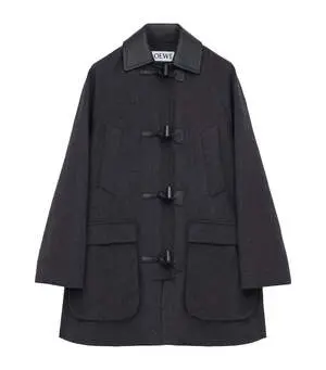 Loewe Leather Coats For Women