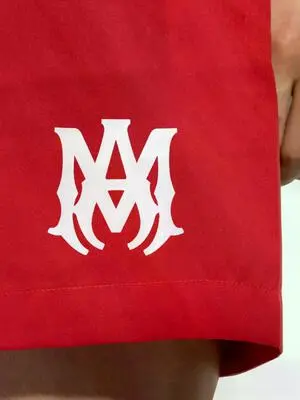 Amiri Logo Drawstring Swim Shorts