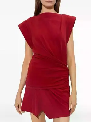 Isabel Marant Étoile Maisan Draped Top - Red