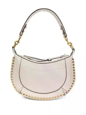 Isabel Marant Étoile Studded Leather Shoulder Bag - Neutrals