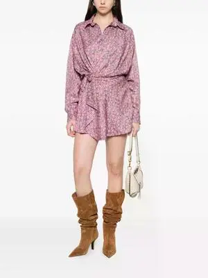Isabel Marant Étoile Harmony Floral Mini Dress - Pink