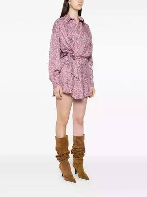 Isabel Marant Étoile Harmony Floral Mini Dress - Pink