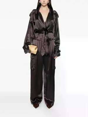 THE FRANKIE SHOP Simona Satin Blouse