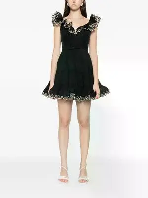 Zimmermann Embroidered Mini Dress