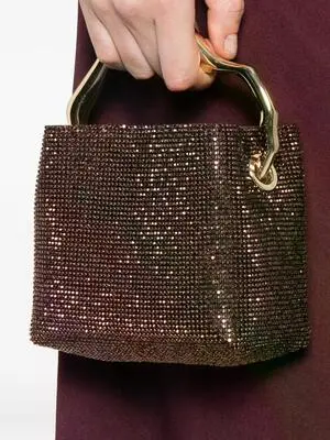 Cult Gaia Mini Solene Tote Bag - Brown
