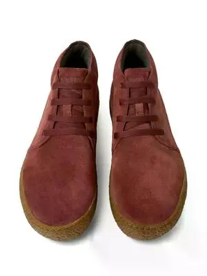 Camper Peu Terreno Laced Boots - Red