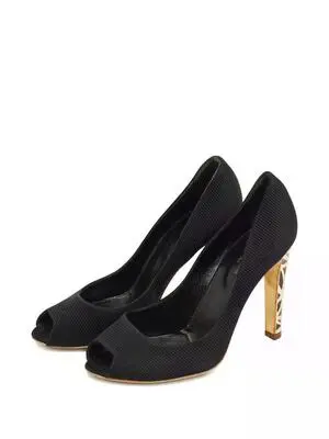 SERGIO ROSSI Peep-toe Pumps
