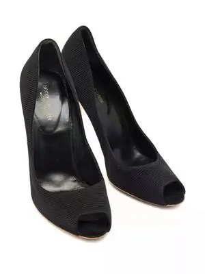 SERGIO ROSSI Peep-toe Pumps
