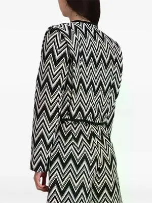 BOSS Zigzag-pattern Jacket