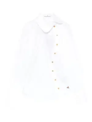 VIVIENNE WESTWOOD Bella Orb-embroidered Shirt - White