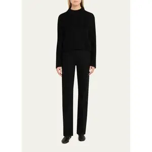 LISA YANG Cashmere Shrunken Crewneck Sweater