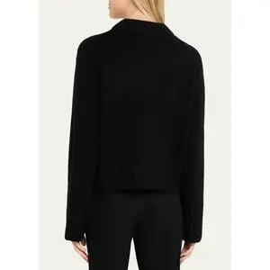 LISA YANG Cashmere Shrunken Crewneck Sweater