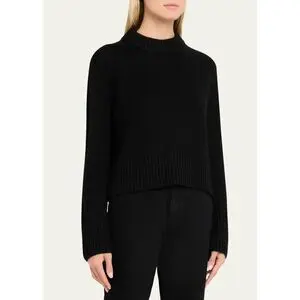 LISA YANG Cashmere Shrunken Crewneck Sweater