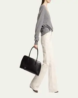 Saint Laurent Sac De Jour Large Bowling Top-handle Bag