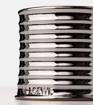 Loewe Black Sesame Medium Scented Candle - Silver
