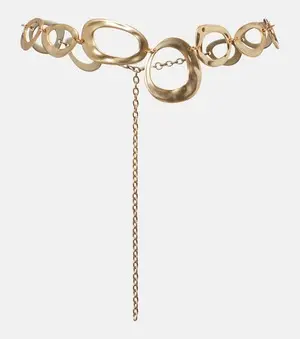 Zimmermann 12kt -plated Chain Belt - Gold