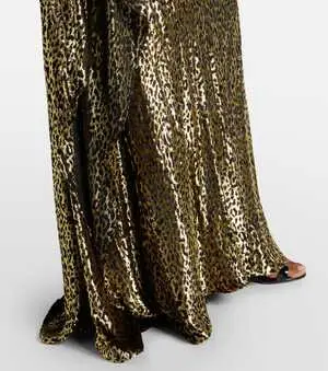 Roberto Cavalli Leopard-print Kaftan