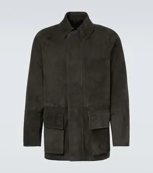 SAMAN AMEL City Suede Jacket