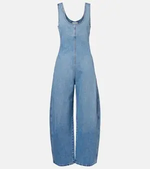 Alaïa Denim Jumpsuit - Blue