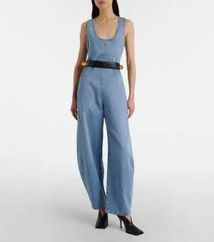 Alaïa Denim Jumpsuit