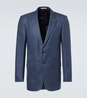 Gabriela Hearst Wool, Silk, And Linen Blazer