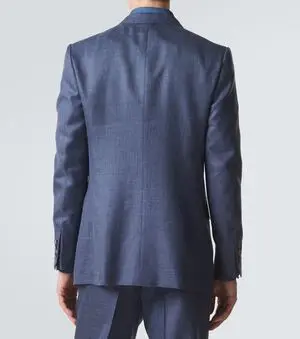 Gabriela Hearst Wool, Silk, And Linen Blazer