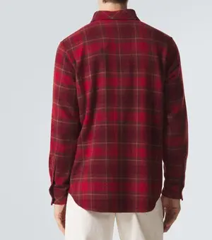 GOD'S TRUE CASHMERE Love Cashmere Shirt With Amethyst