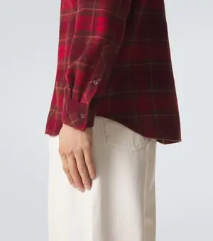 GOD'S TRUE CASHMERE Love Cashmere Shirt With Amethyst