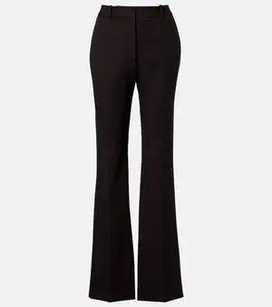 JOSEPH Tafira High-rise Flared Pants - Brown