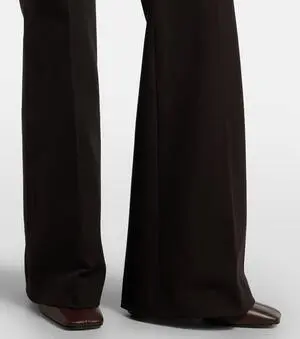 JOSEPH Tafira High-rise Flared Pants