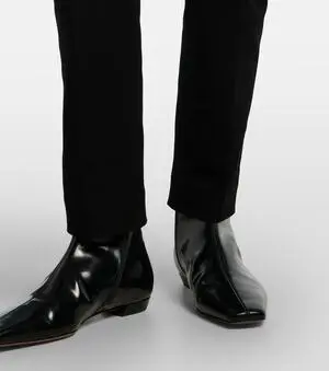 JOSEPH Coleman Cotton-blend Gabardine Slim Pants