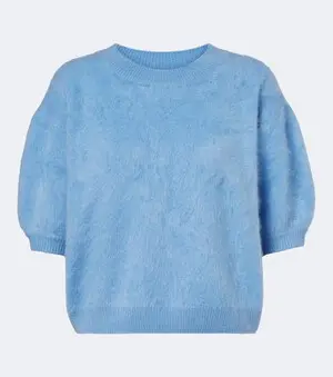 LISA YANG Juniper Cashmere Sweater Blue
