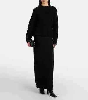 LISA YANG Miriella Ribbed-knit Cashmere Sweater