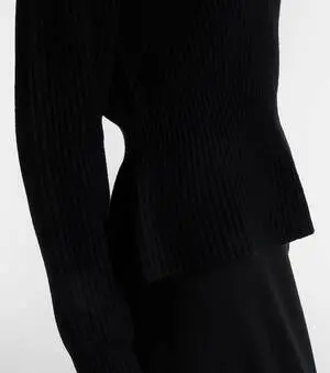 LISA YANG Miriella Ribbed-knit Cashmere Sweater