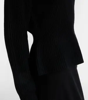 LISA YANG Miriella Ribbed-knit Cashmere Sweater