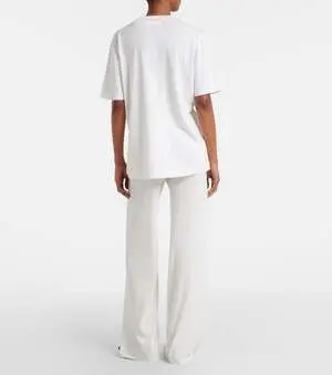 LISA YANG Aina Cotton And Cashmere Wide-leg Pants - Grey