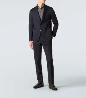 LARDINI Cotton-blend Suit