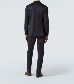 LARDINI Cotton-blend Suit - Blue
