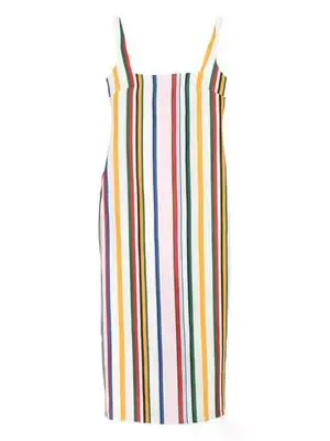 Cala De La Cruz Stripes Day Dresses
