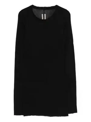 Rick Owens Rib Knit Long-sleeved T-shirt