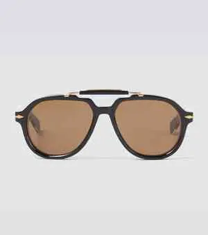 JACQUES MARIE MAGE 1991 Aviator Sunglasses - Brown