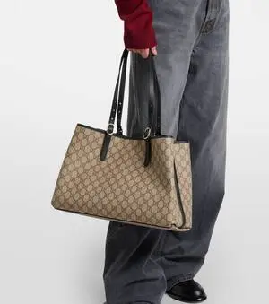 Gucci Gg Emblem Large Shopper