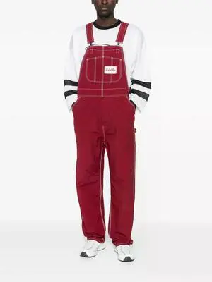 NAPAPIJRI Contrast-stitching Jumpsuit - Red