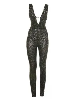 Elisabetta Franchi Embellished Jumpsuits