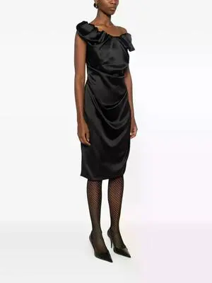 VIVIENNE WESTWOOD Ginnie Amber Midi Dress - Black