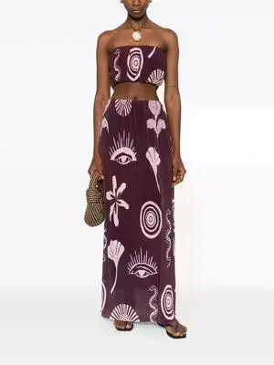 CALA DE LA CRUZ Odessa Strapless Top