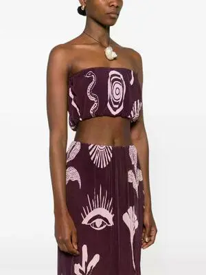 CALA DE LA CRUZ Odessa Strapless Top